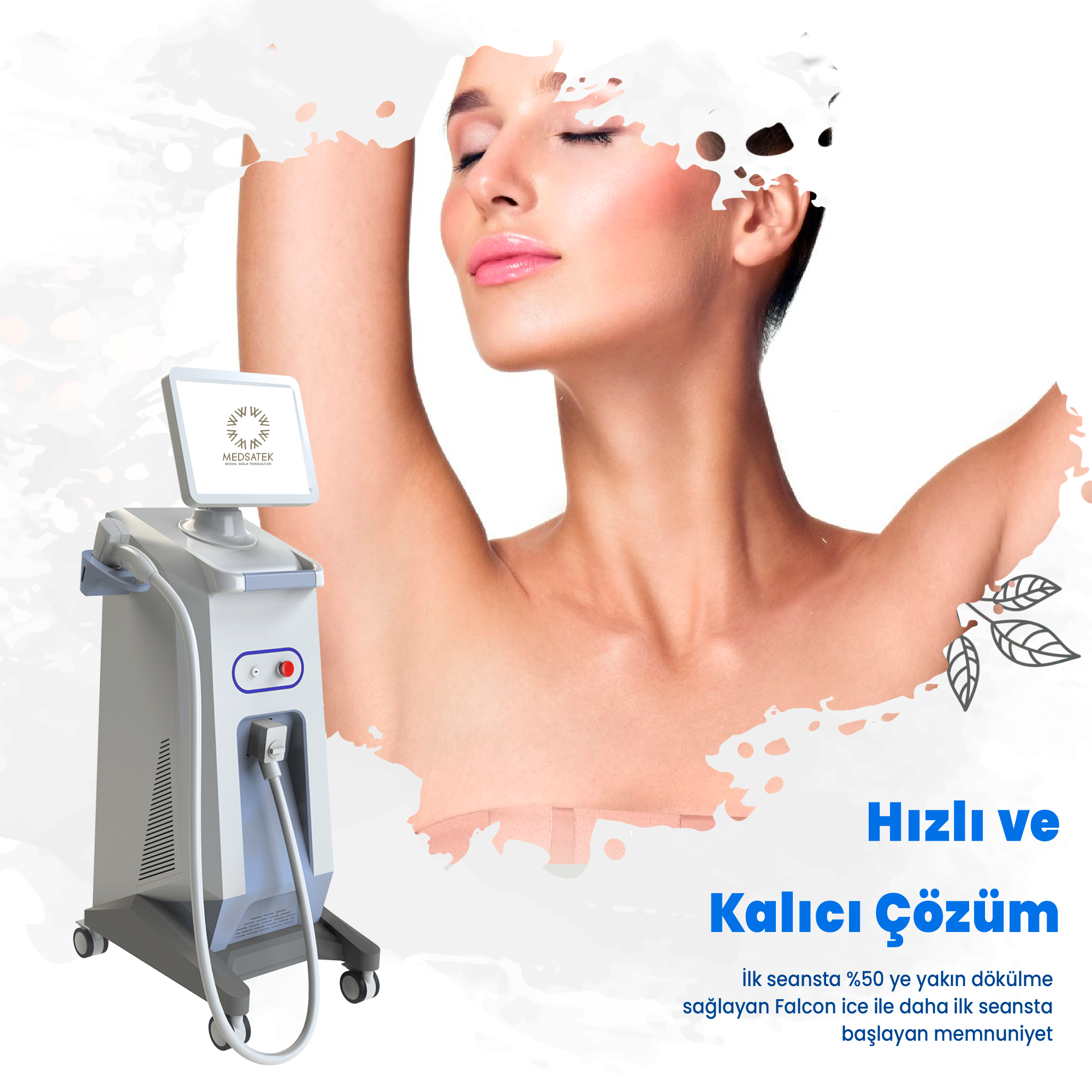 Diode Epilasyon Cihazı : Falcon ICE Her Cilt Tipine Uygun - MEDSATEK ...